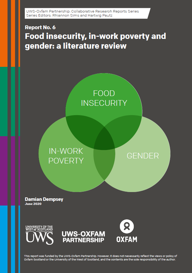 Food insecurity in Scotland (2019-21) – UWS-Oxfam Partnership